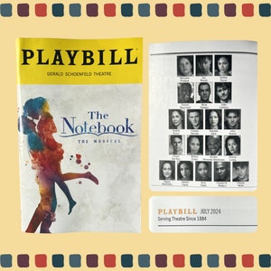 Broadway Musical Playbills Vol. 1 - Etsy UK