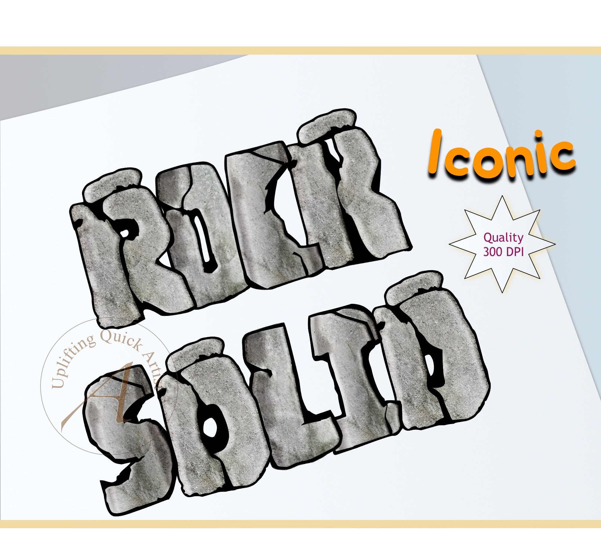 Stone Alphabet, Rock Letters, Custom Stonehedge Message Alphabet - Etsy