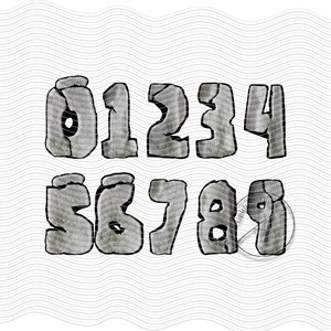 Stone Alphabet, Rock Letters, Custom Stonehedge Message Alphabet - Etsy