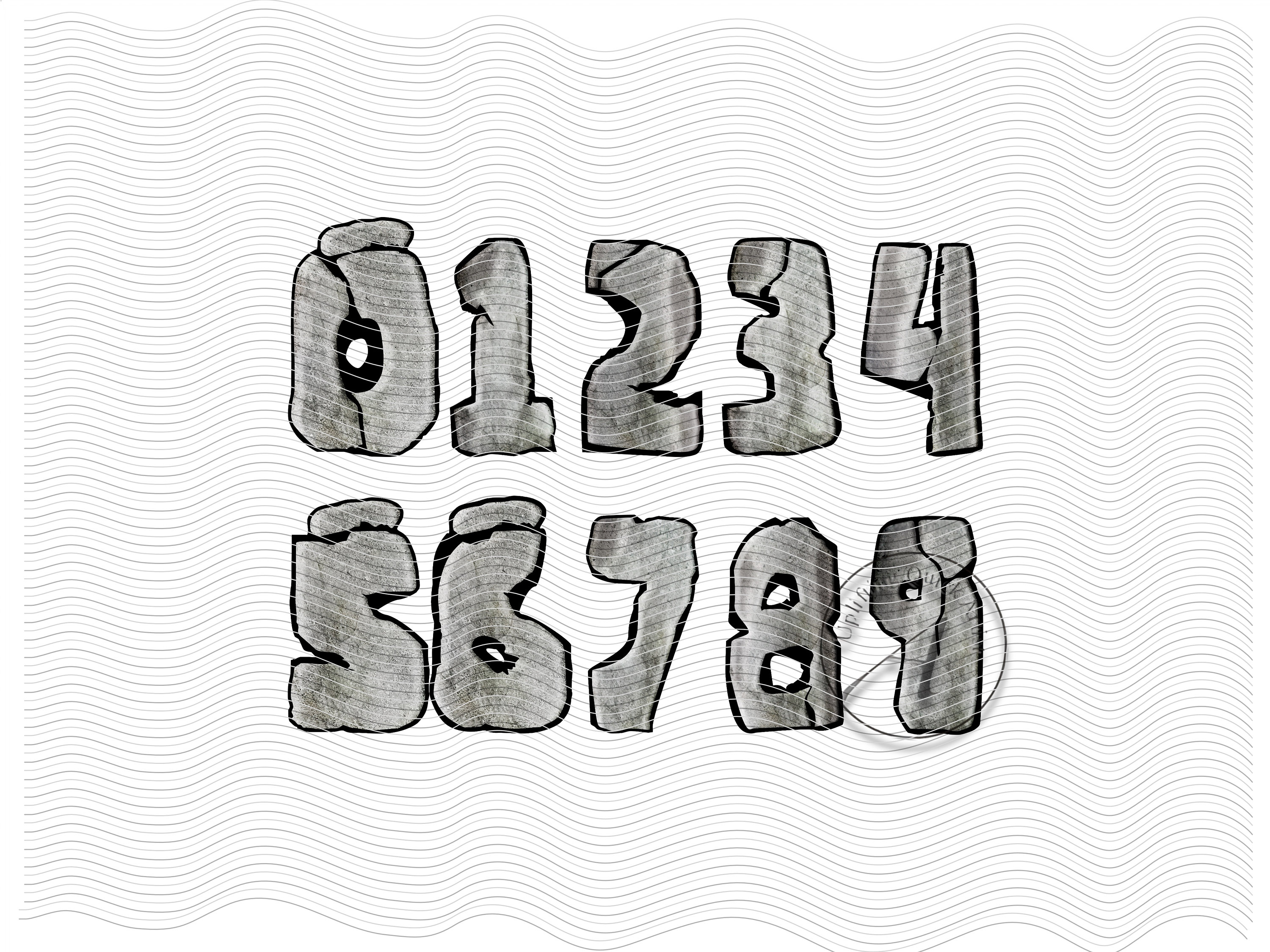 Stone Alphabet, Rock Letters, Custom Stonehedge Message Alphabet - Etsy