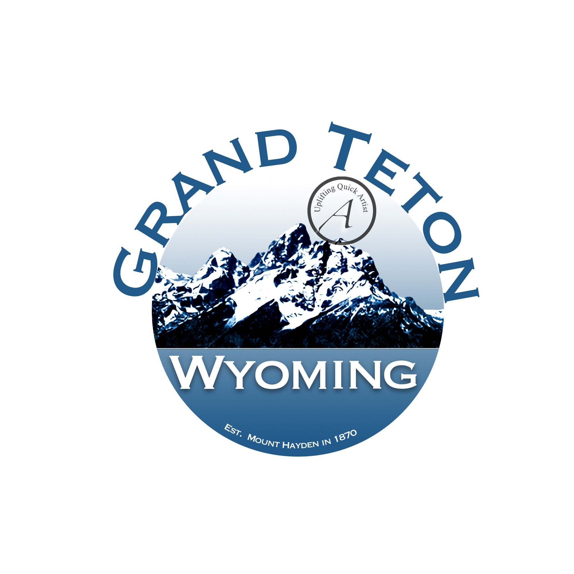 Grand Teton SVG Yellowstone SVG Digital Art Design - Etsy Canada