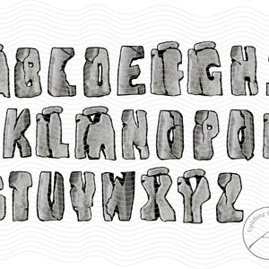 Stone Alphabet, Rock Letters, Custom Stonehedge Message Alphabet - Etsy