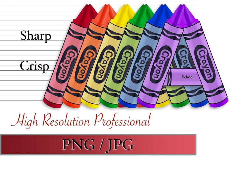 Rainbow Crayon Alphabet, Crayon Letters, Doodle Letter PNG, Teacher ...