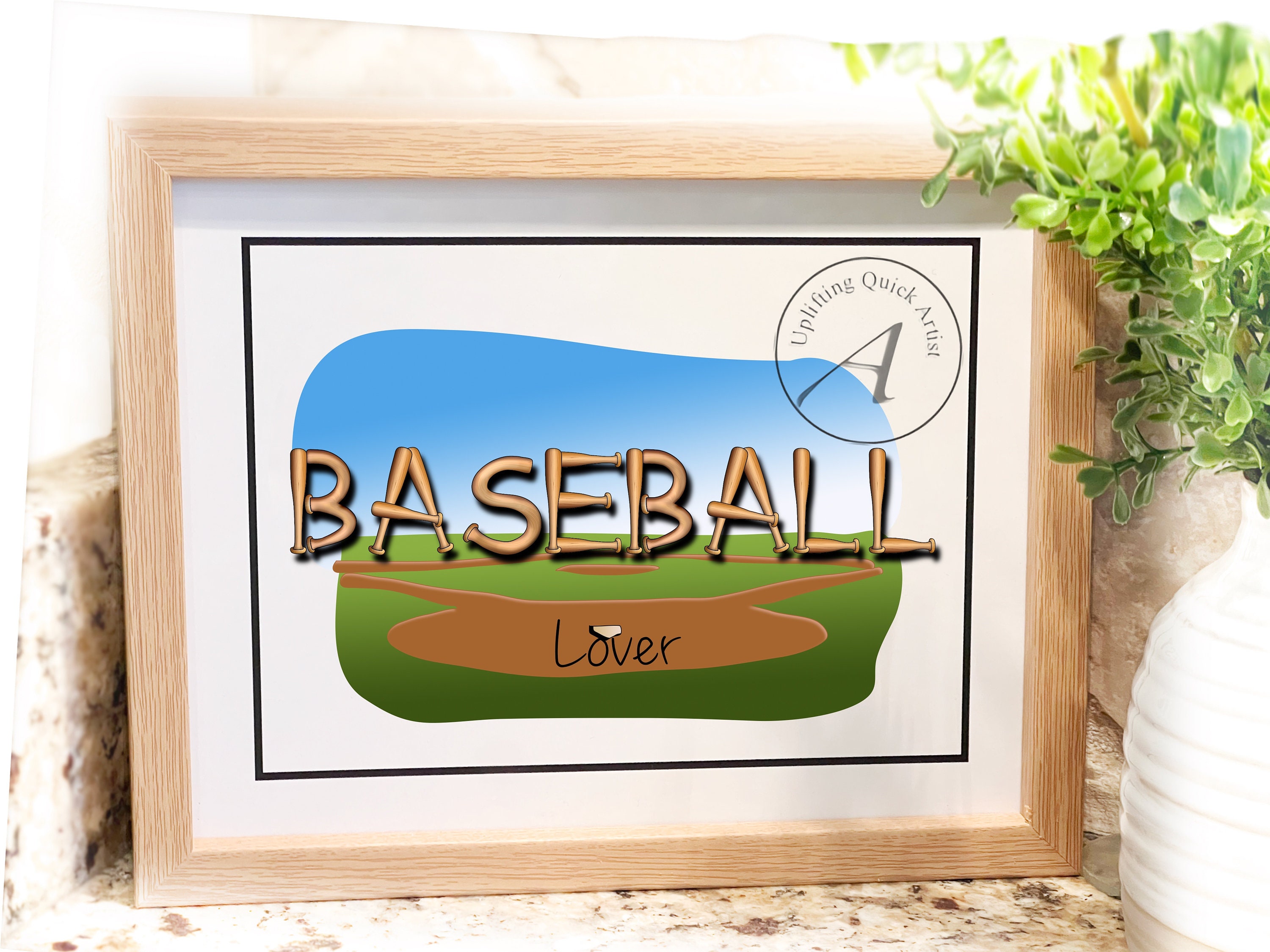 Baseball Alphabet Letters, Wood Bat Theme, and Clipart - Etsy
