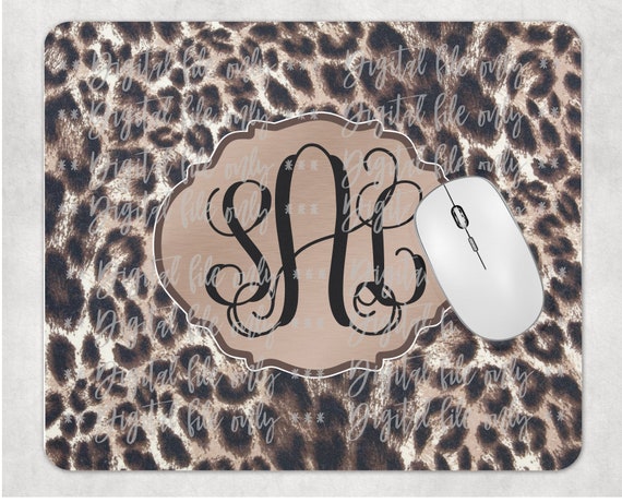 Leopard Cheetah Mousepad Mouse Pad Sublimation Digital | Etsy