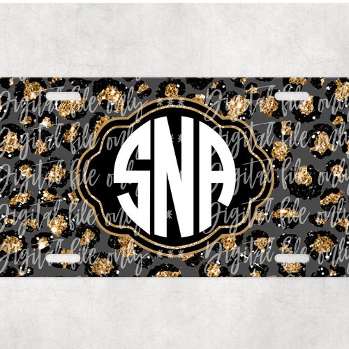 Car License Plate Template for Sublimation SVG PNG PSD - Etsy