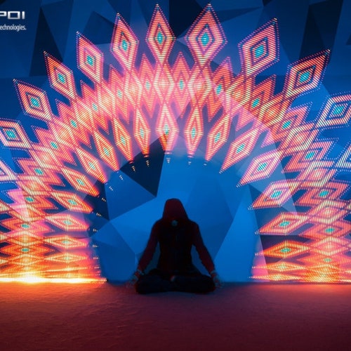 LED Staff Morph Staff Visual Flow Toy | Etsy