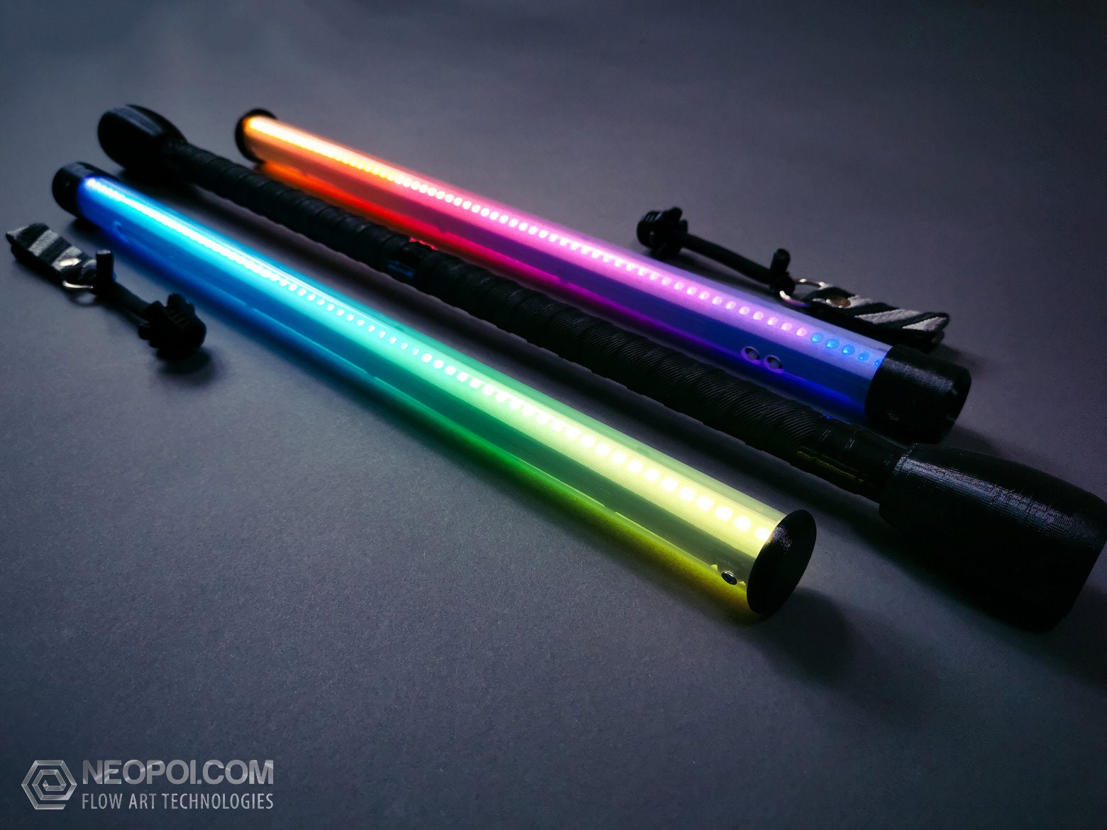 LED Pixel Staff NeoStaff 64 Glow staff flow staff | Etsy