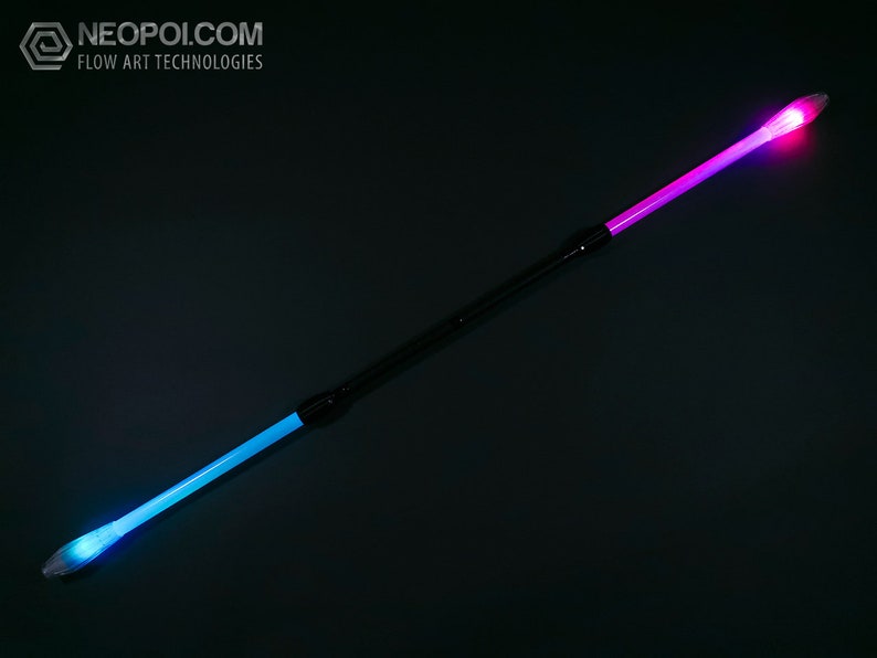 LED Staff Spectrum Light glow staff for spinning | Etsy