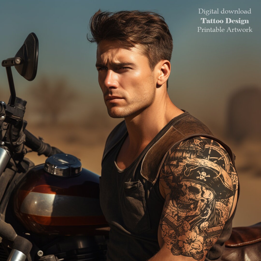 Tattoo Art Svg ,pirate Skull Svg,tattoo Design Svg,tattoo Art Print ...