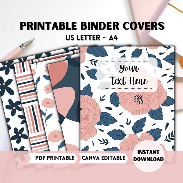 Binder Cover - Etsy