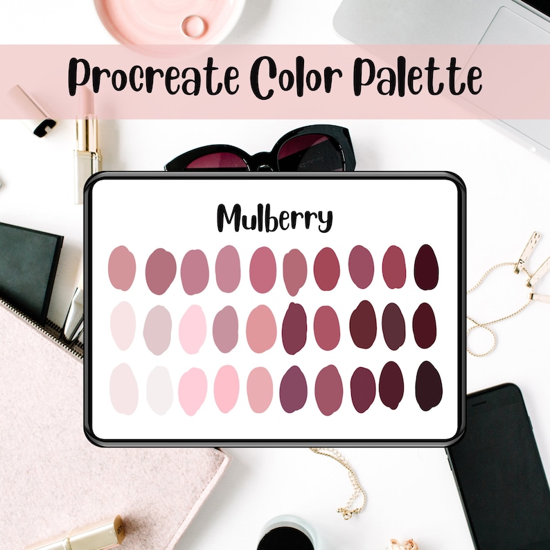 Procreate Color Palette Color Swatches Ipad Color Palette Procreate