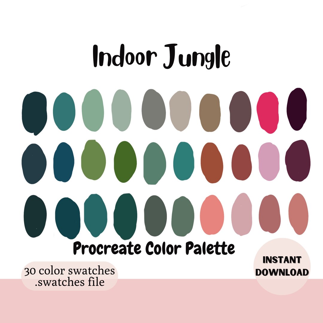 Procreate Color Palette Color Swatches Ipad Color Palette Procreate Color Swatches 30