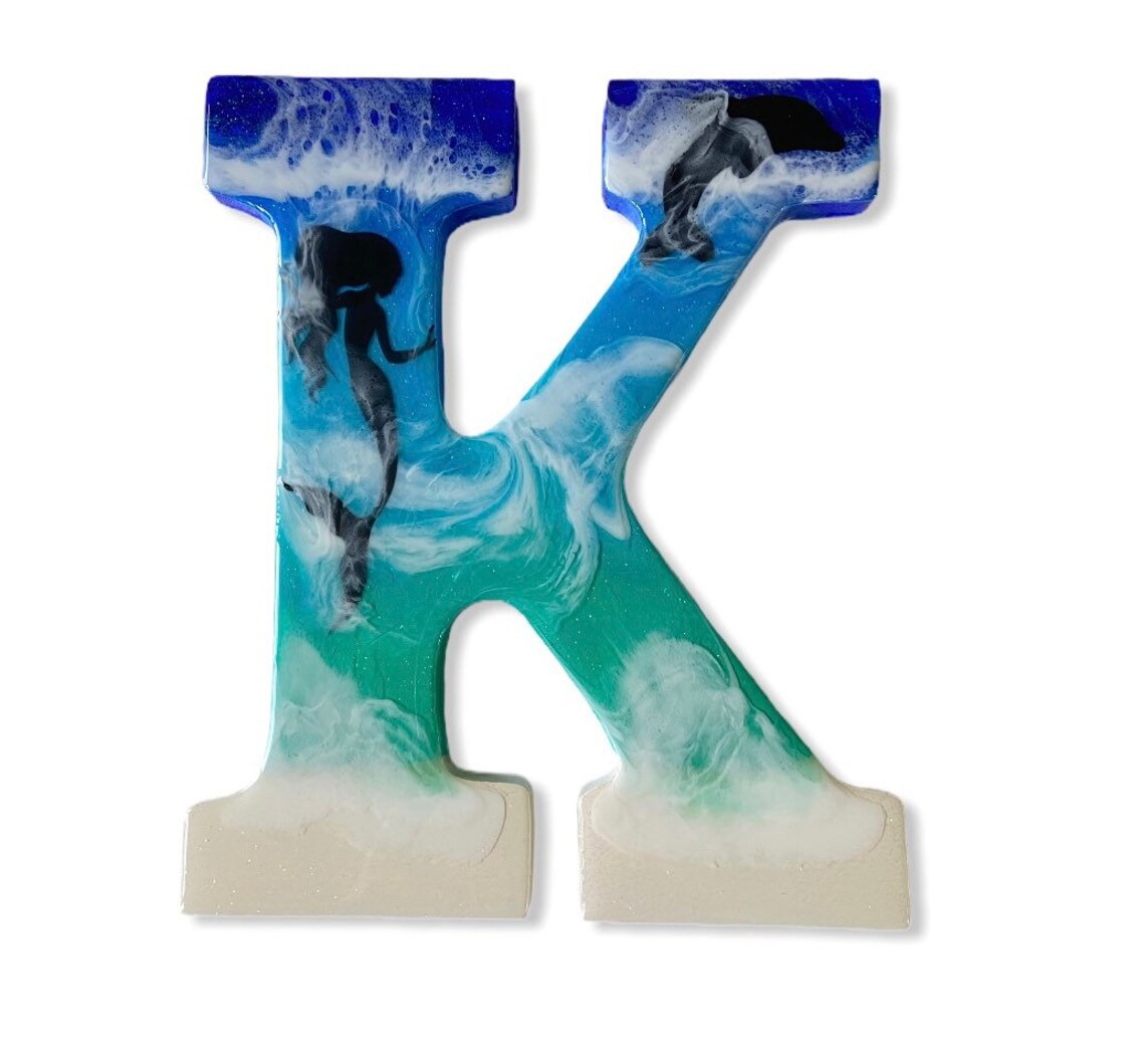 Beach Alphabet Letter | Etsy