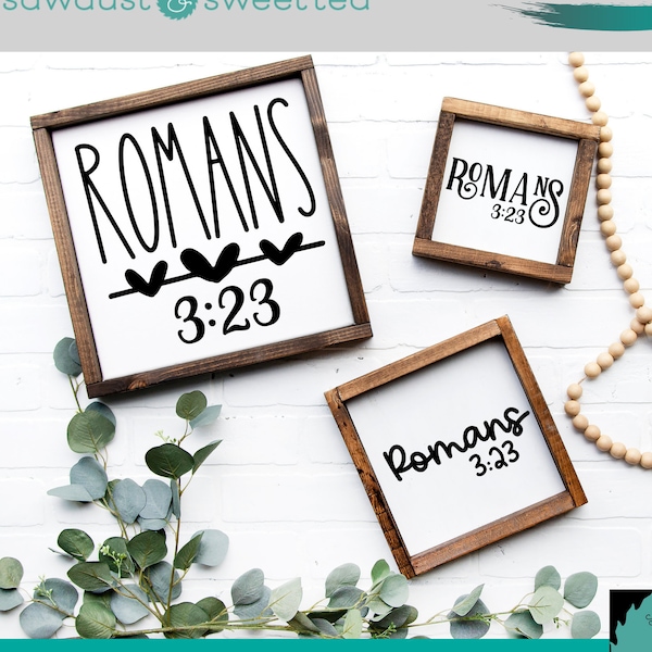 Romans 3 23 - Etsy