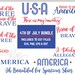 4th of July Bundle SVG, Patriotic SVG, Patriotic Bundle SVG, God Bless ...