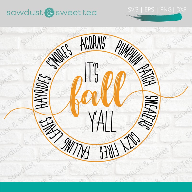 It's Fall Y'all - Etsy