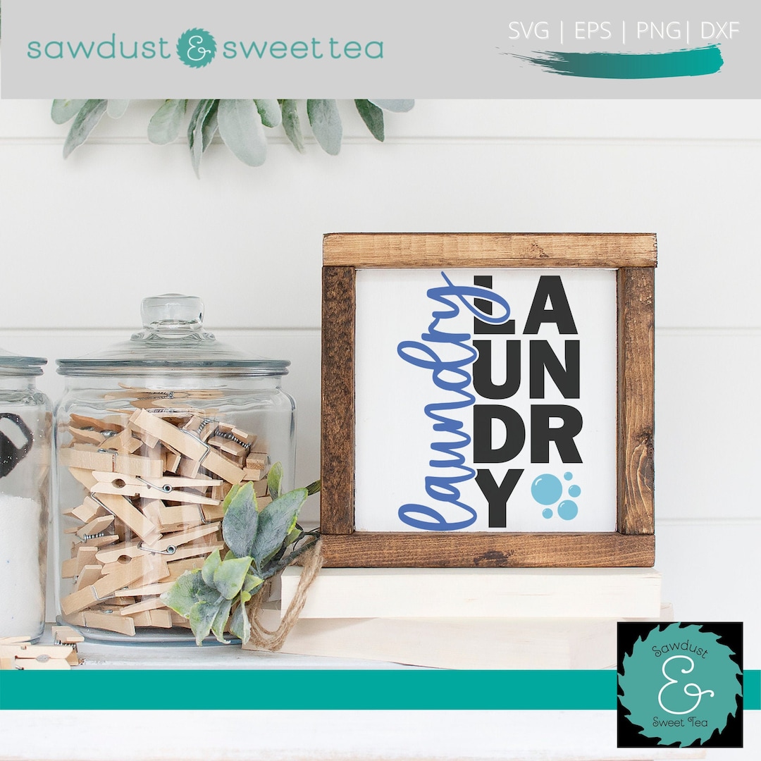 Laundry SVG, Laundry Room SVG, Laundry Room Decor SVG, Knockout Svg ...