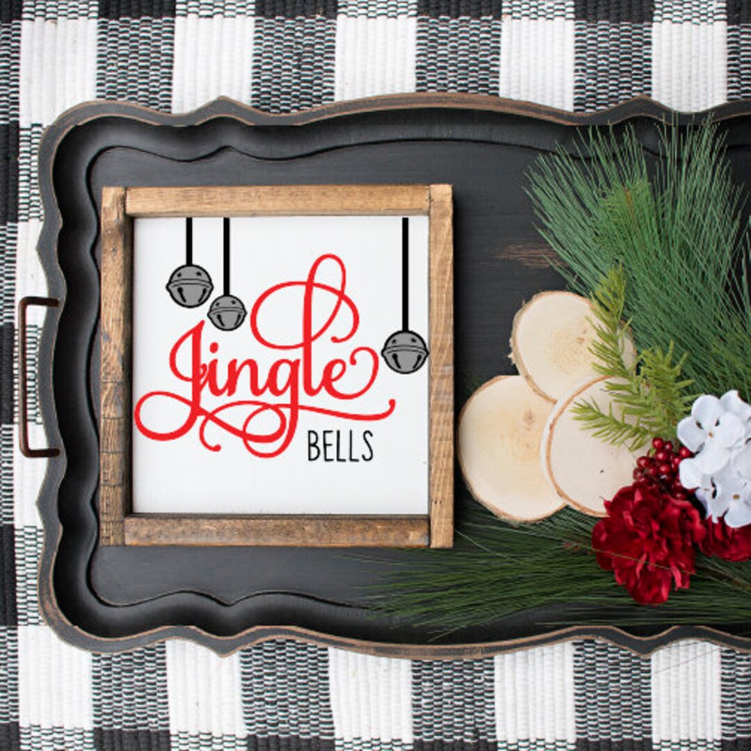 Jingle Bells SVG, Christmas Bells SVG, Christmas SVG, Jingle All the ...