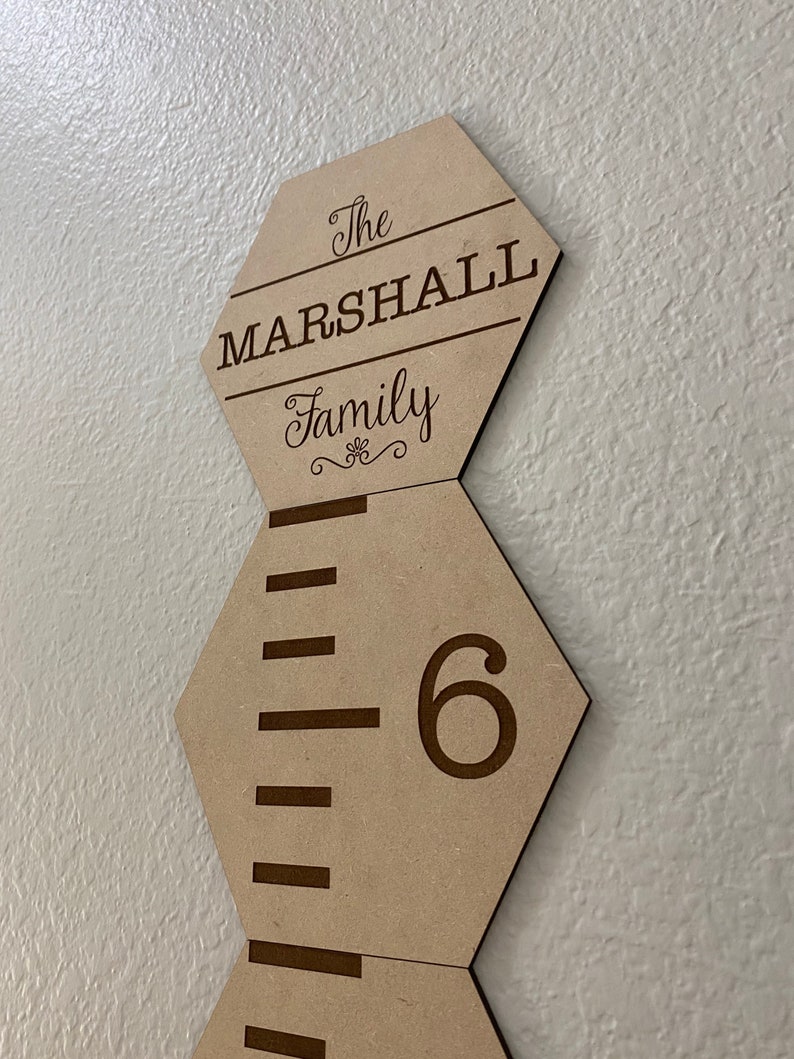 Growth Chart SVG, Growth Chart Ruler SVG, Hexagon Growth Chart SVG ...