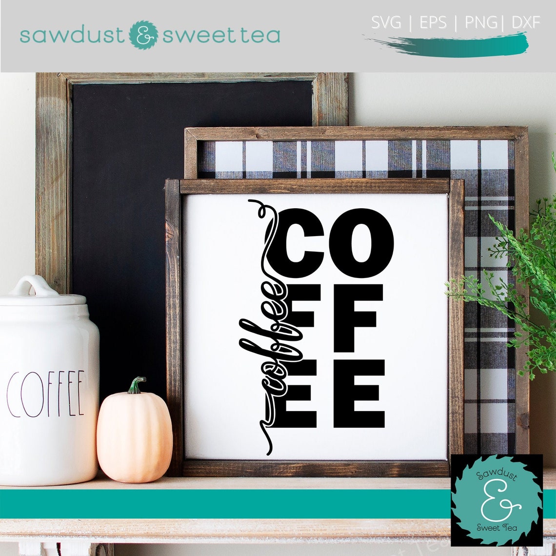 Coffee SVG Coffee Bar SVG Coffee Bar Sign SVG Knockout Svg - Etsy