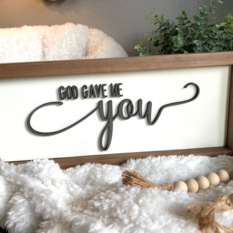 God Gave Me You - Etsy