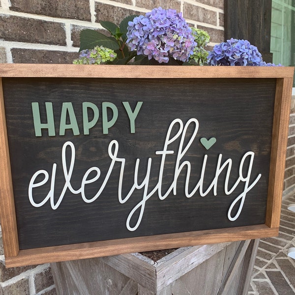 Happy Everything - Etsy