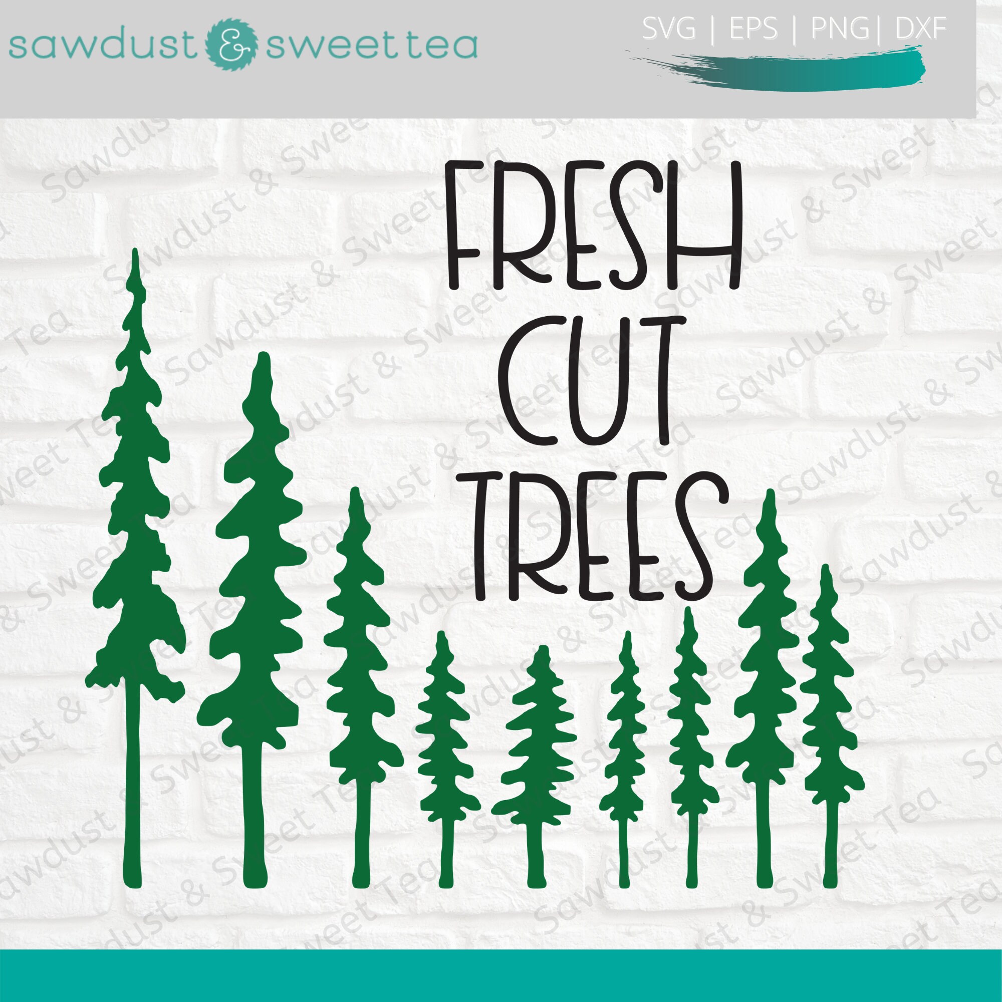 Fresh Cut Trees SVG Fresh Cut Christmas Trees SVG Trees SVG - Etsy
