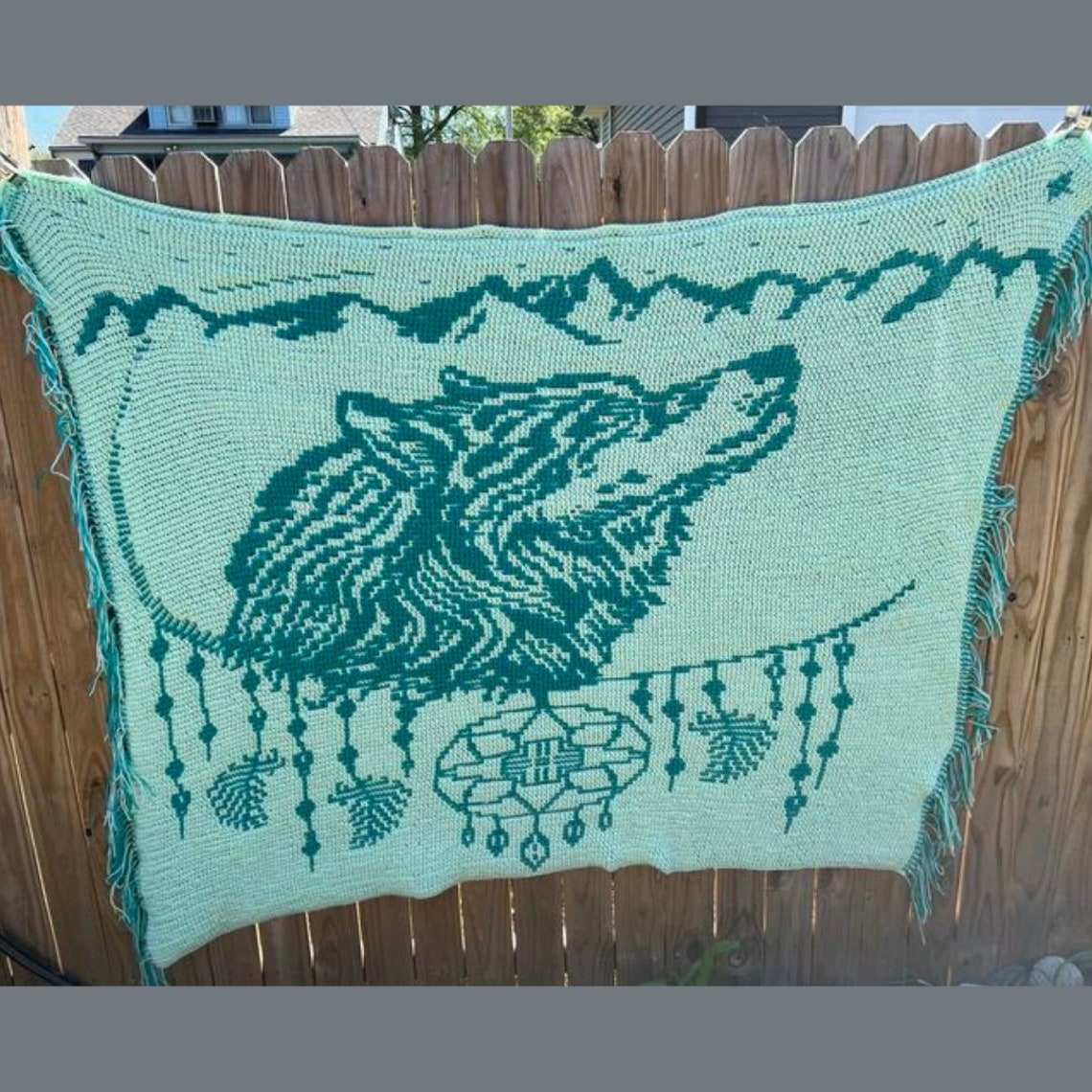 Duane's Spirit of the Wild Mosaic Crochet Pattern - Overlay, Wolf ...