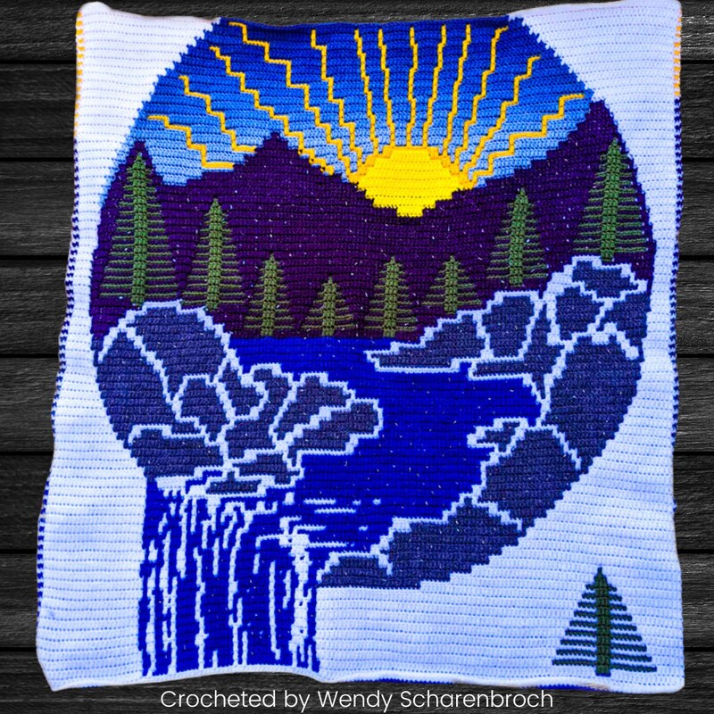 Waterfall Overlay - Etsy