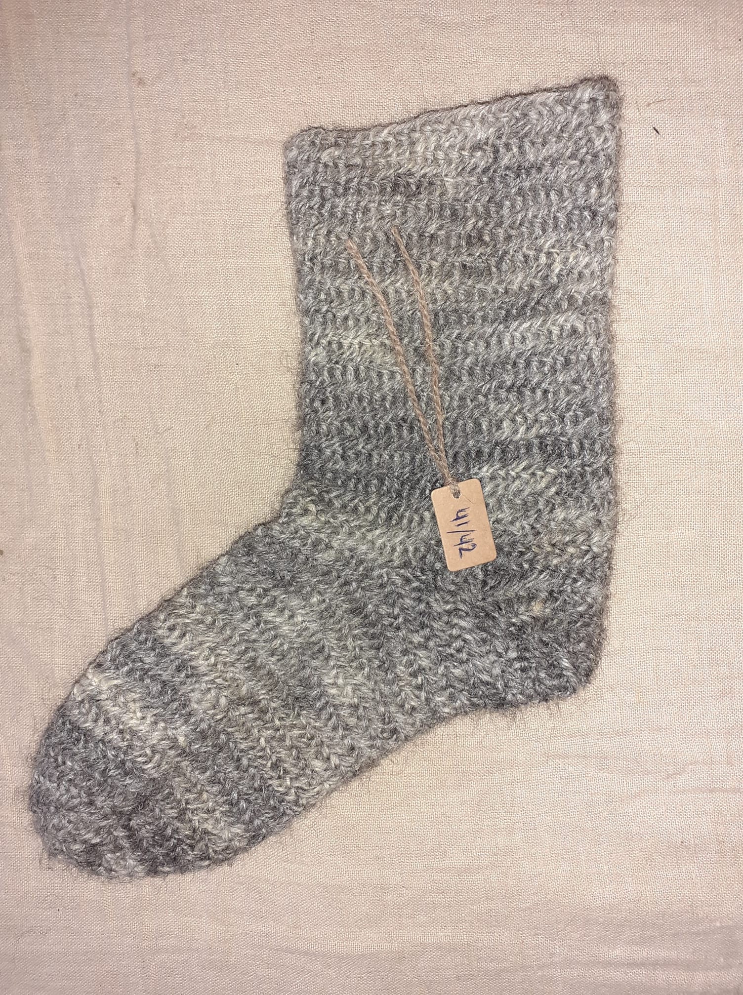 Nalbinding Woolen Socks 41-48 - Etsy