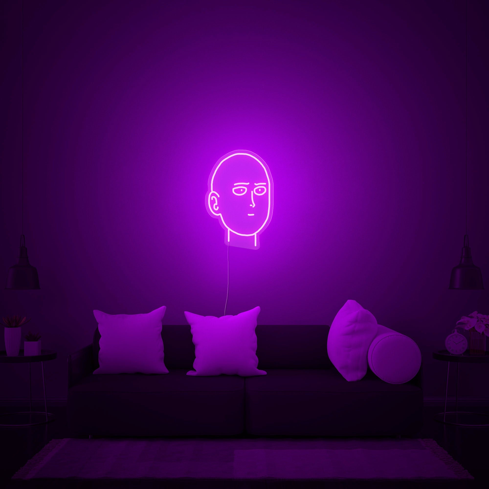 Wall Décor Wall Hangings Anime Character Led Lights Custom Neon Sign ...