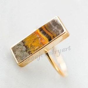 Jasper Ring - Etsy