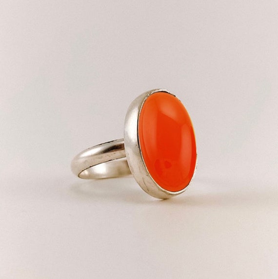 Karneol Ring Frauen Karneol Ring 925 Sterling Silber Ring - Etsy.de