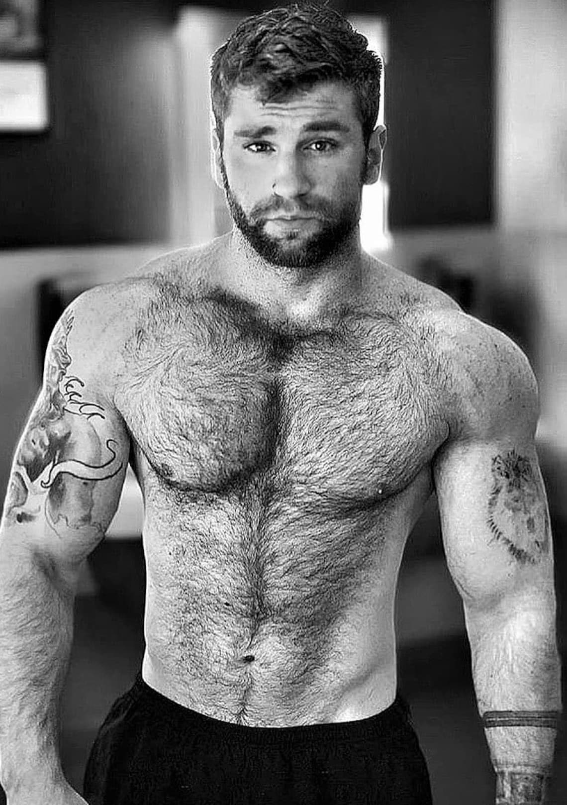Male Mature Physique Beefcake Cute Athletic Vintage Photo Etsy
