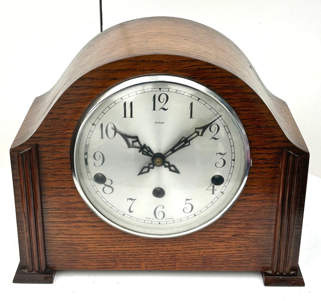 Arched Top Art Deco Mantel Clock Musical Westminster Chiming - Etsy