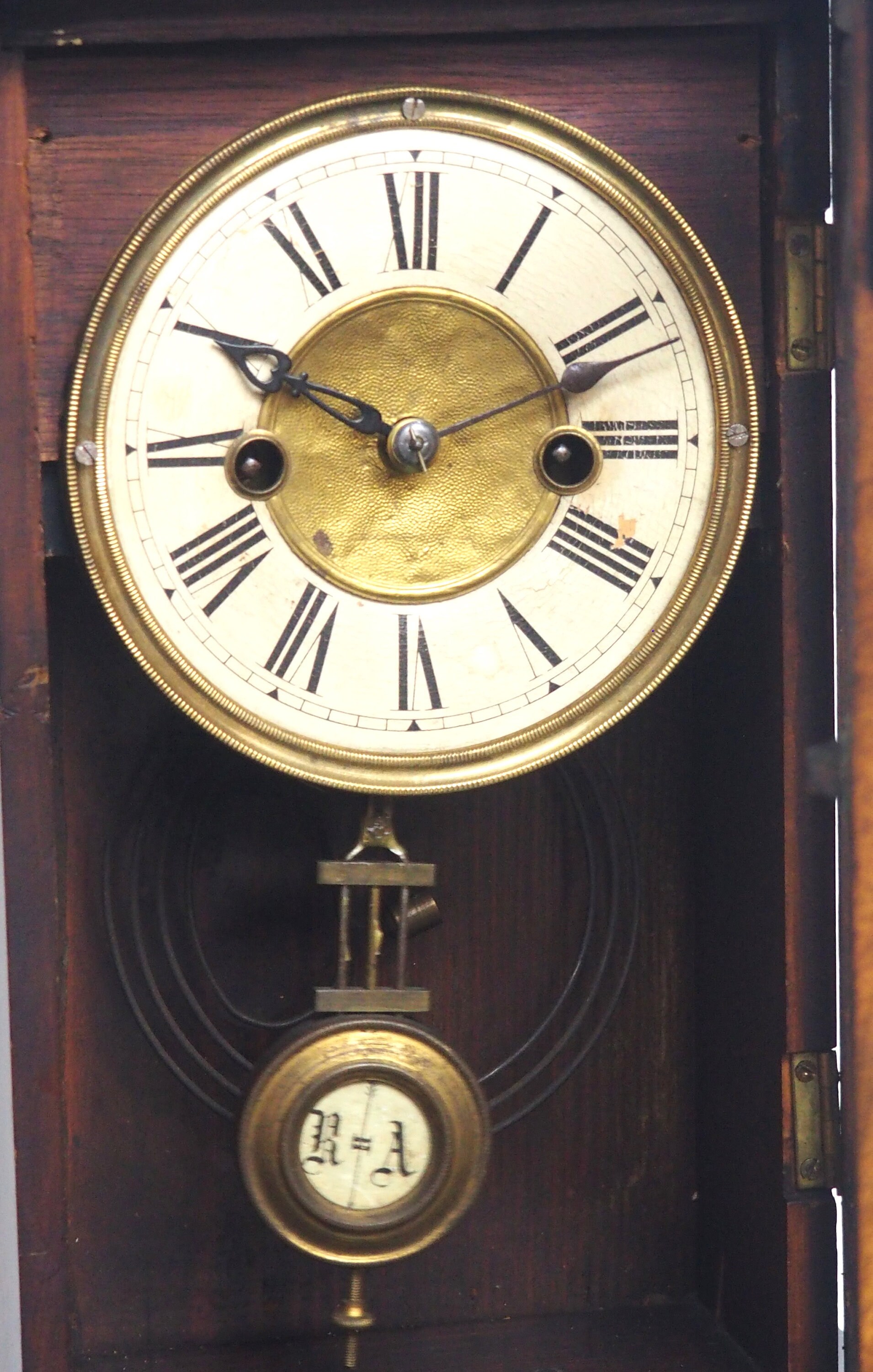 Very Rare Victorian 8-day Wall Clock Small Antique Striking - Etsy UK