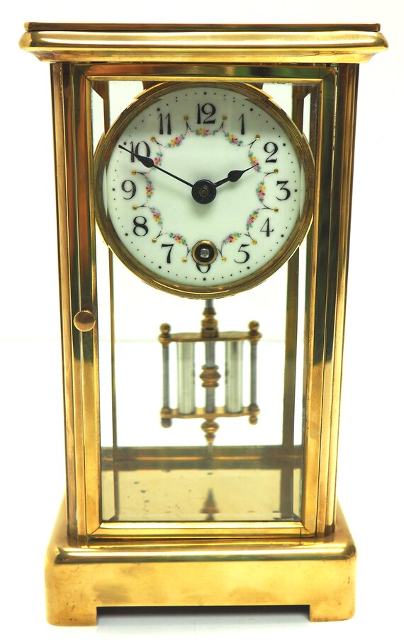 Fine Antique French Table Regulator With Visible Pendulum 8 - Etsy