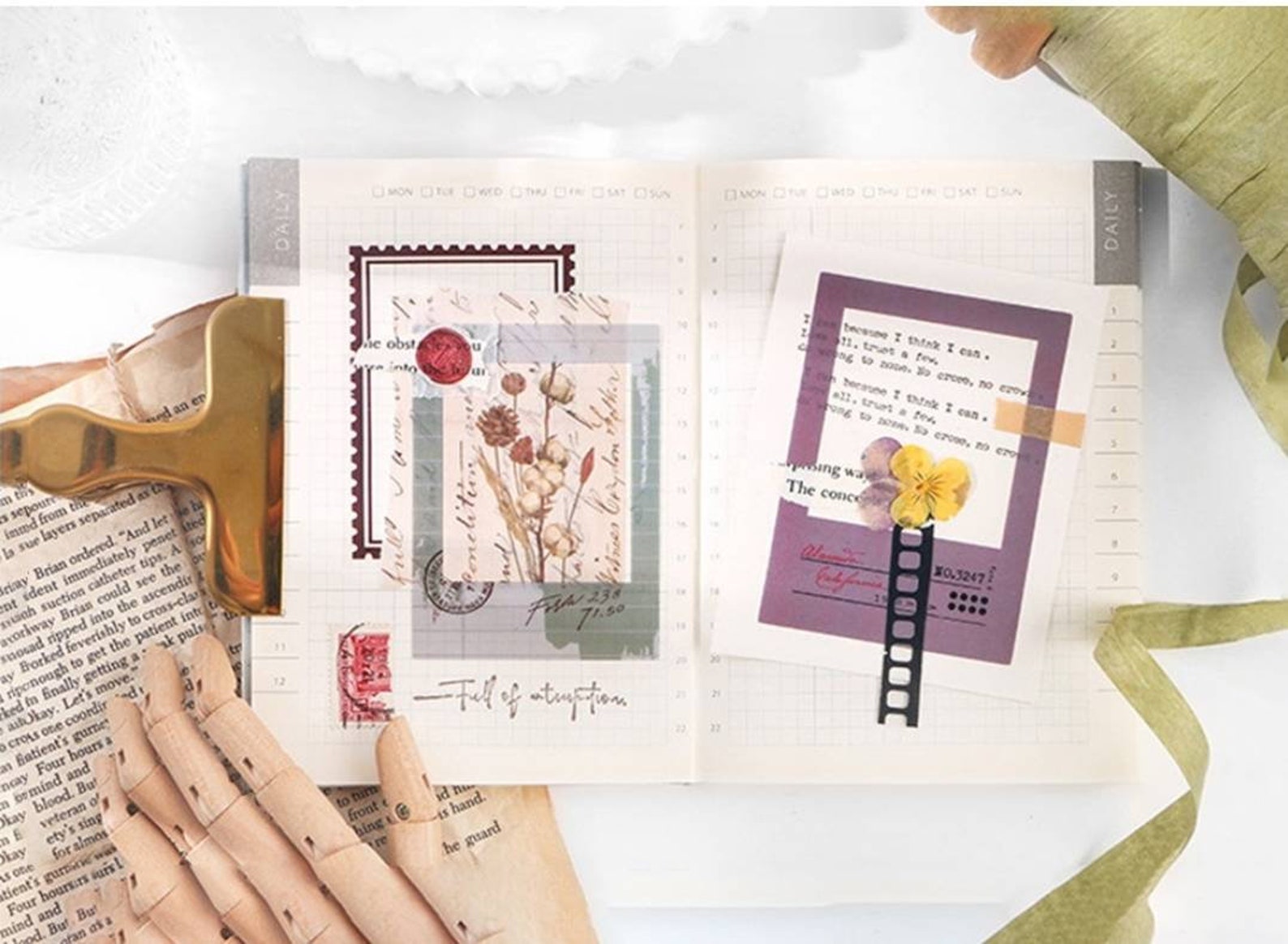 Frame Sticker Set Choose Your Design Stickers for Journal | Etsy UK