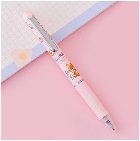 Cute Bear Erasable Pen Kawaii Stationery Black Ink - Etsy