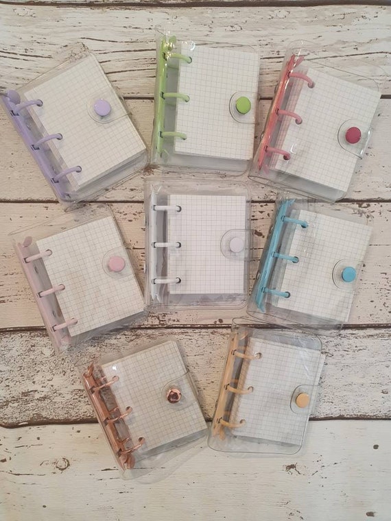 Mini Binder 3 Rings Perfect for Journaling Choose Your - Etsy