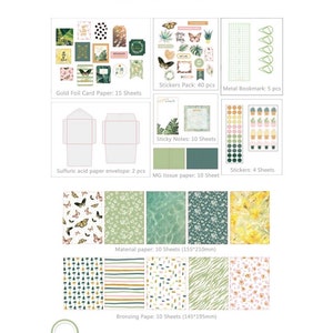 Starter Kit Journal Scrapbook Bundle, Junk Journal Kit, Aesthetic ...