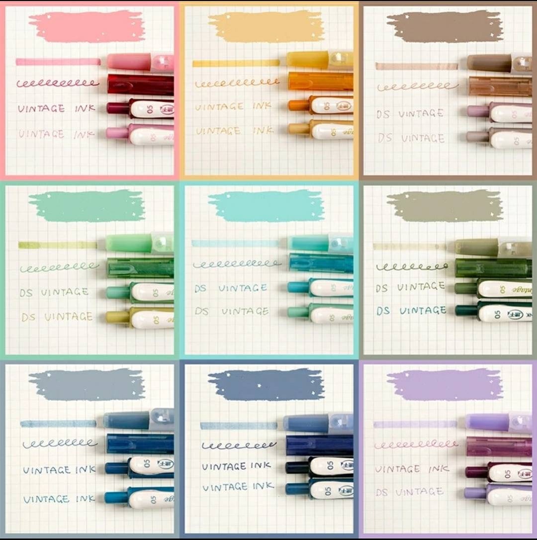 Journal Pen Set Choose Your Colours. Planner, Journal, Scrapbook ...
