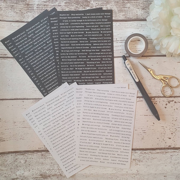 Journal Stickers - Etsy UK