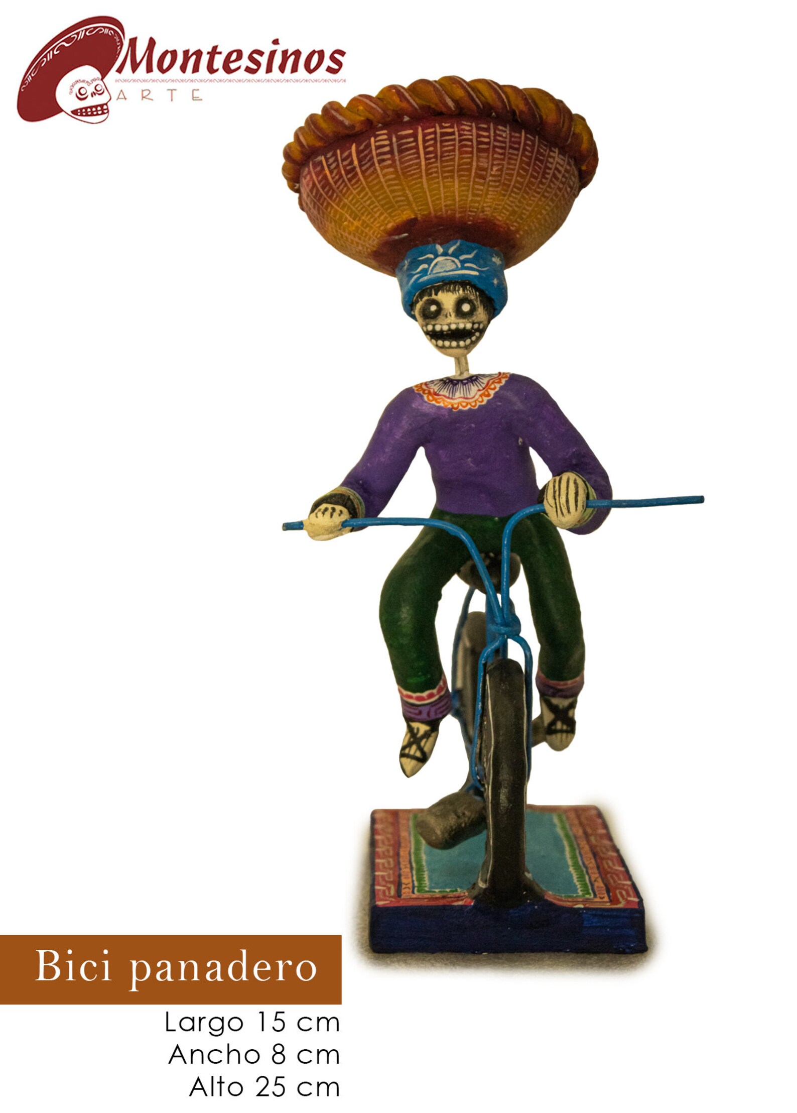 Baker Bike Polychrome Clay Crafts - Etsy