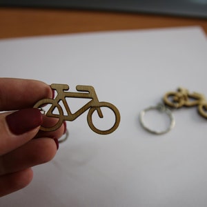 Bike Laser Cut File, Bike Svg, Keychain Bike Accessories, Laser Cut ...