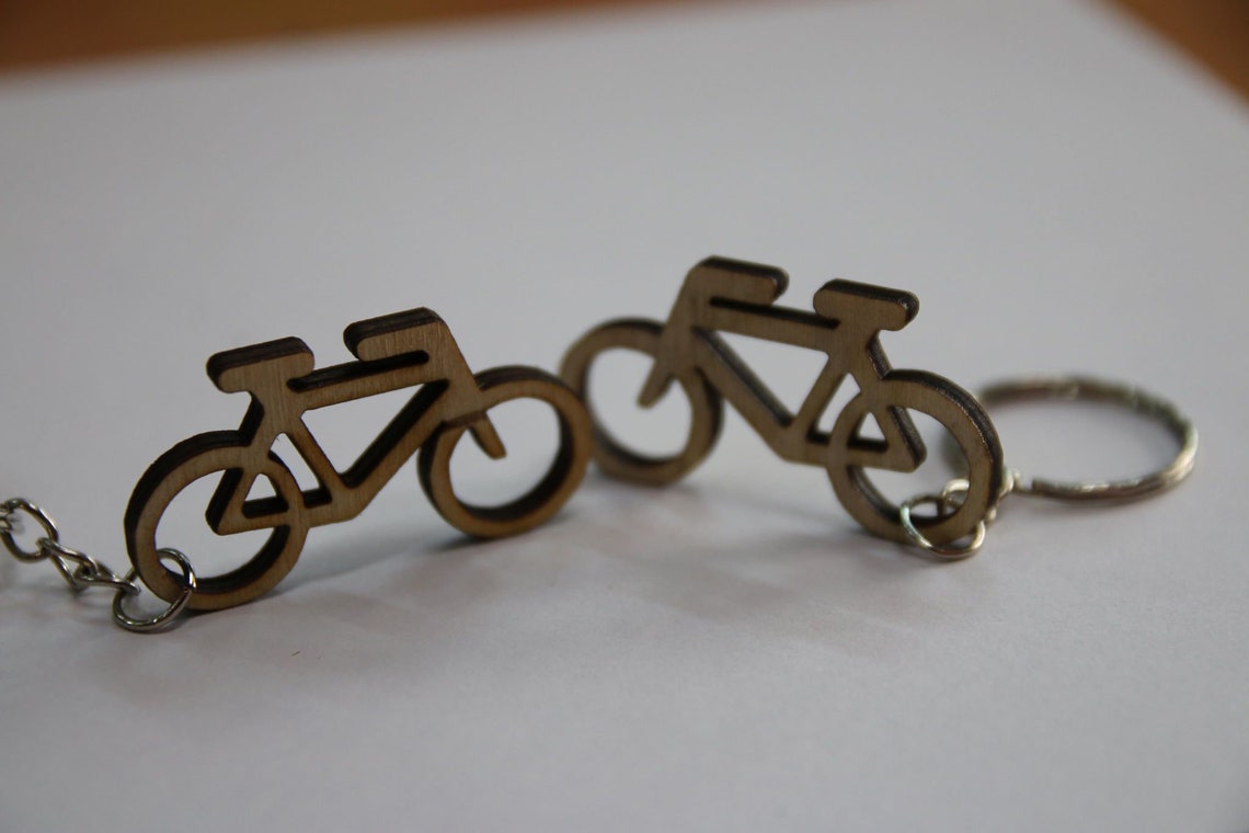 Bike Laser Cut File Bike Svg Keychain Bike Accessories | Etsy
