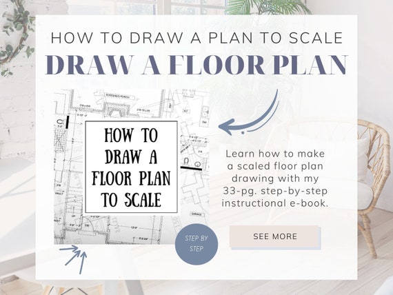 How to Draw a Floor Plan to Scale - Etsy