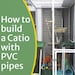 How to Build a Catio or Outdoor Enclosure With PVC Pipes - Etsy Canada