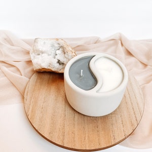 Yin Yang Candle/ Decorative Candle/ Yin and Yang Candles/trending Candles/ Soy/ Non-toxic Home ...